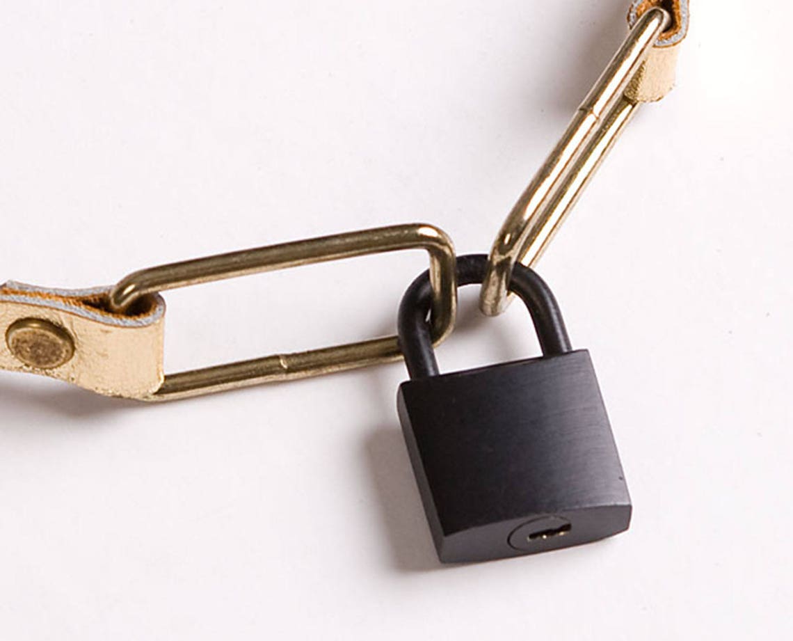 Decorative Black Lock - Etsy