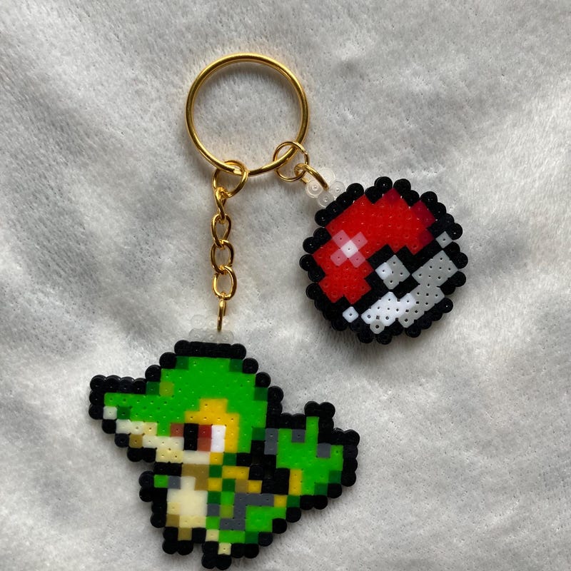 Pokeball Perler Bead - Etsy