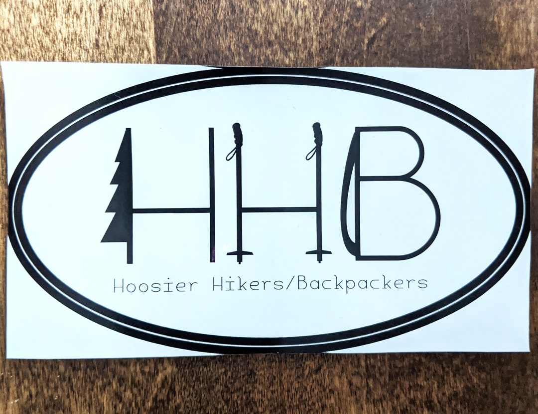 Hoosier Hikers/backpackers Vinyl Sticker - Etsy