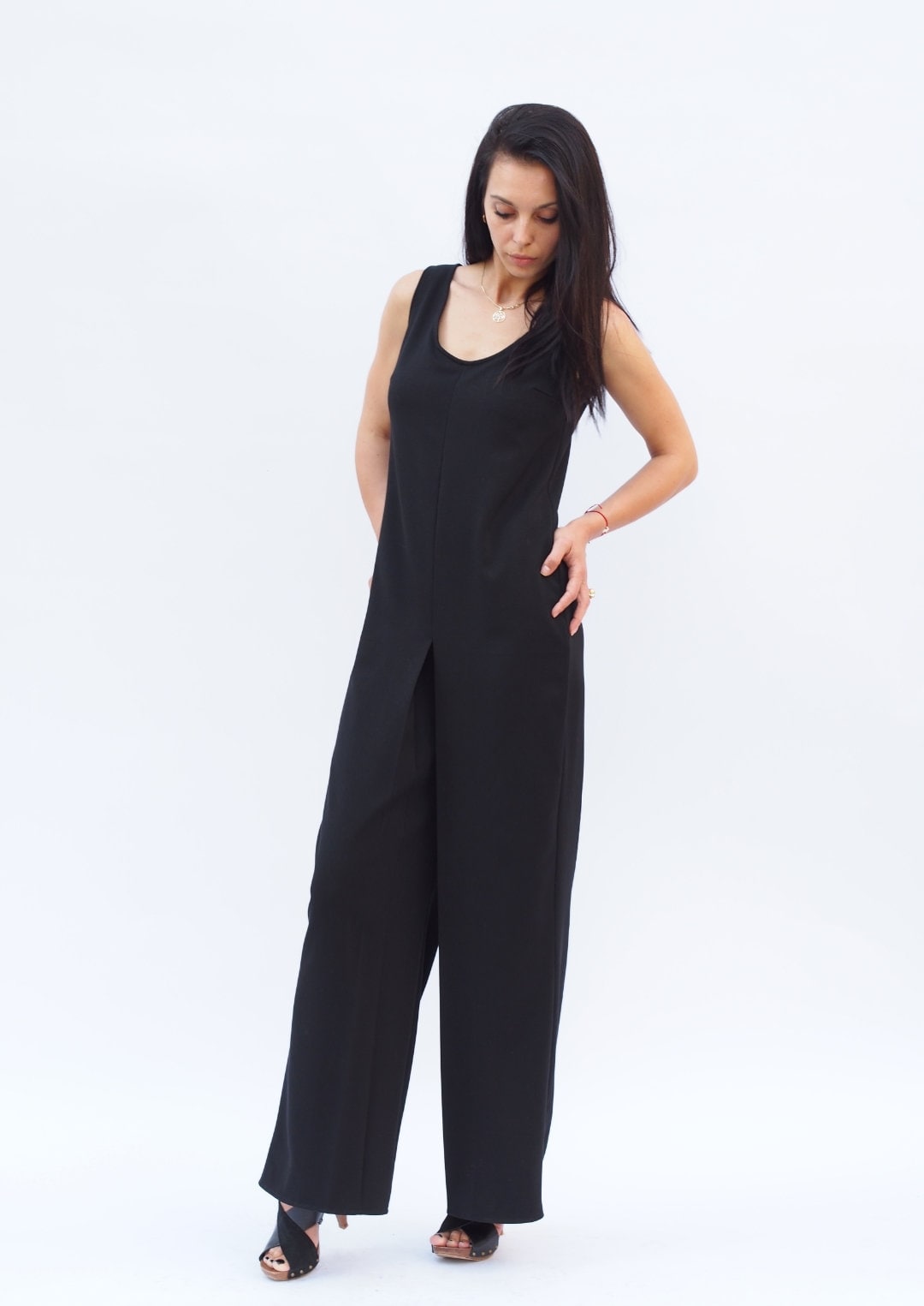 Wide Leg Jumpsuit/palazzo Jumpsuit/extravagant Wide Leg - Etsy