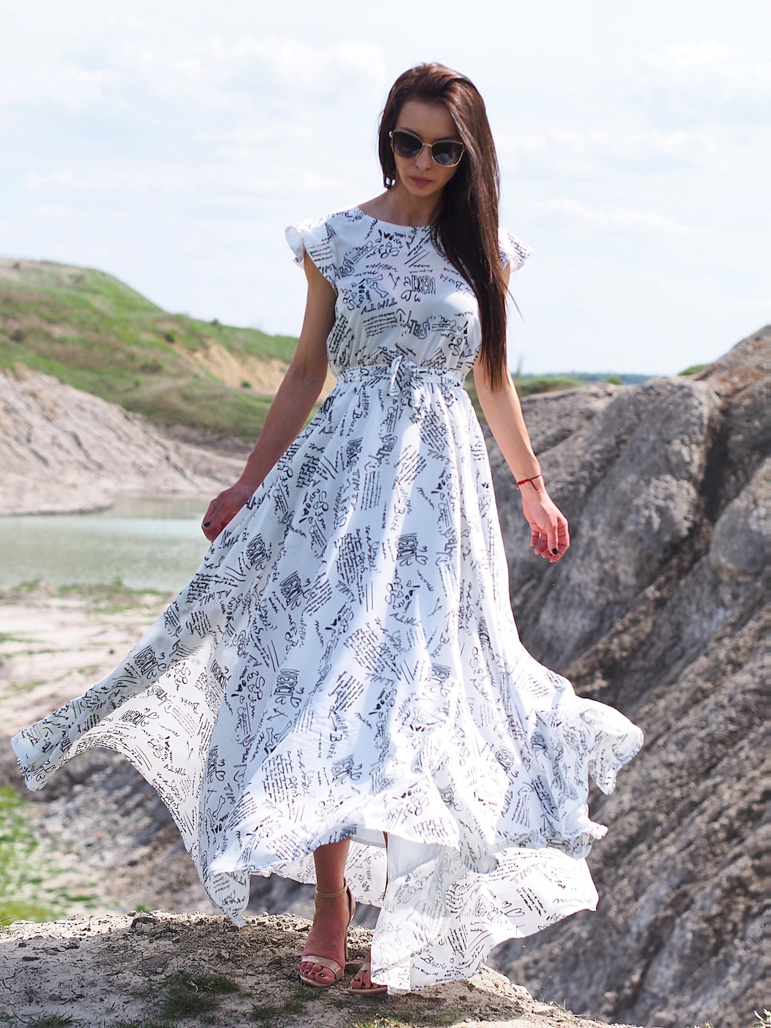 Summer Maxi Dress,long Summer Dress,women Maxi Summer Dress,maxi ...