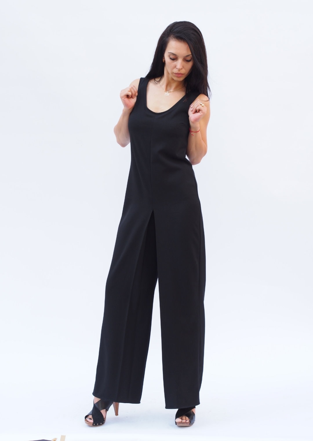 Wide Leg Jumpsuit/palazzo Jumpsuit/extravagant Wide Leg - Etsy