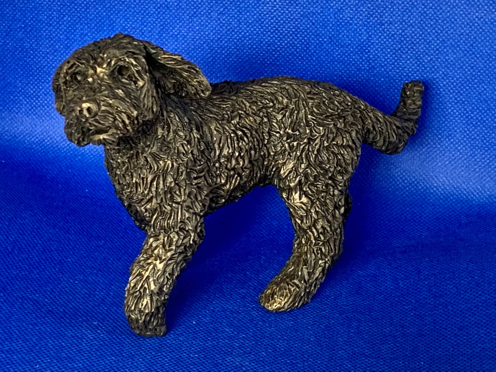 Cockapoo Dog Figurine Cold Cast Bronze.fine Quality Made in | Etsy