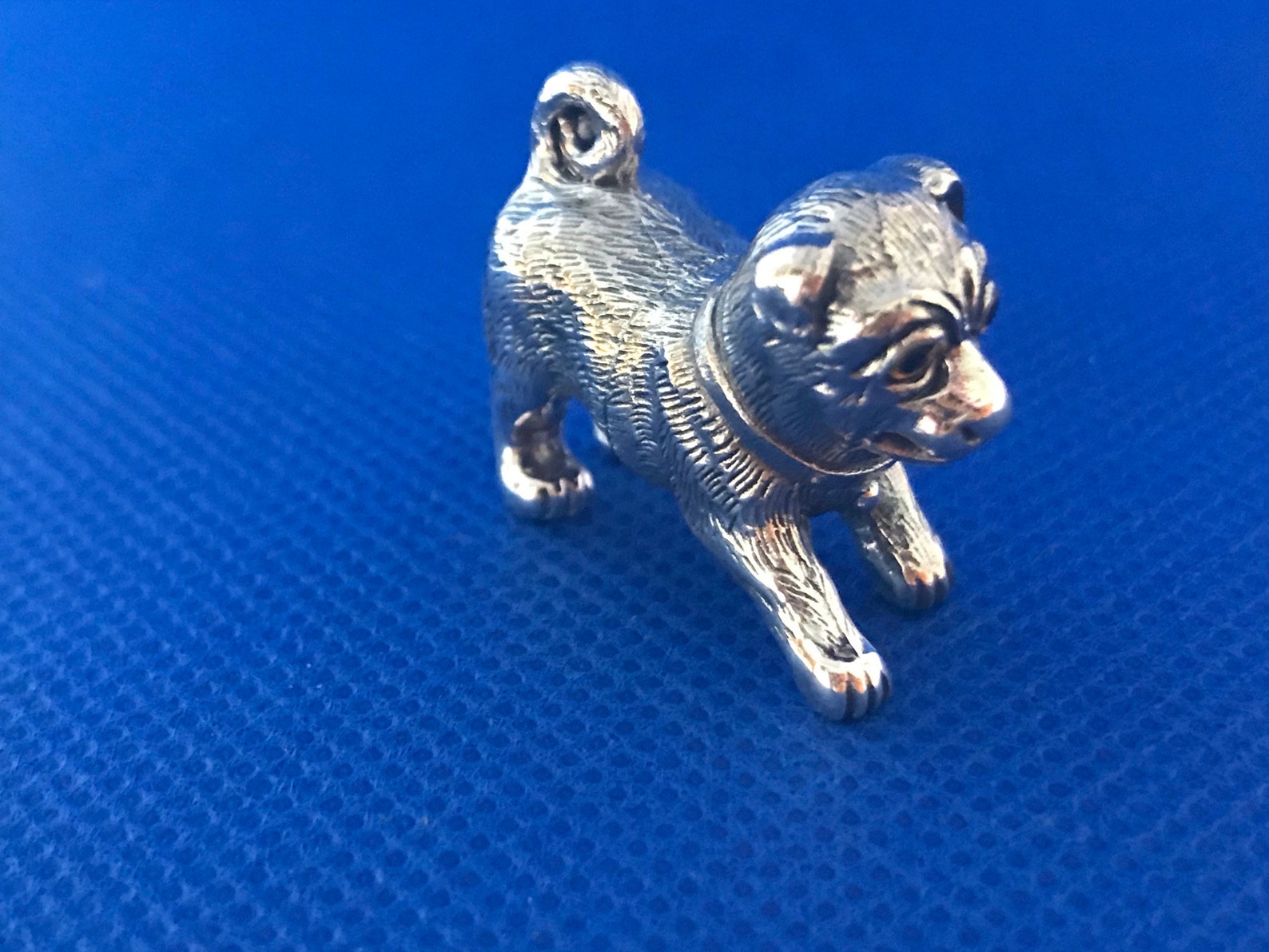 Dog Sterling Silver Miniature Figure Great Quality - Etsy UK