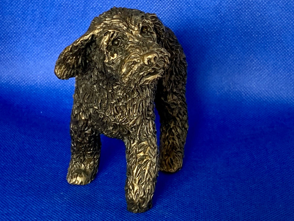 Cockapoo Dog Figurine Cold Cast Bronze.fine Quality Made in the U.K. - Etsy