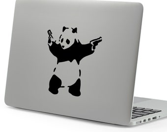 Banksy Panda With Guns Wall Art Graffiti Vinyl Sticker - Etsy UK