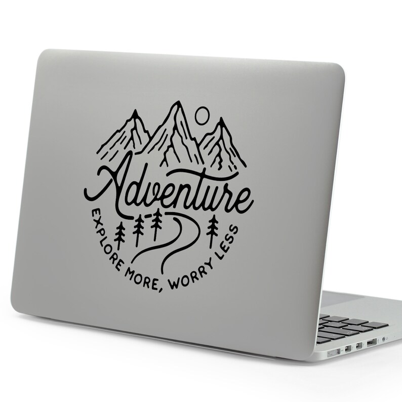 Adventure Sticker | Vinyl Decal | Laptop Sticker | Car Decal | Travel ...