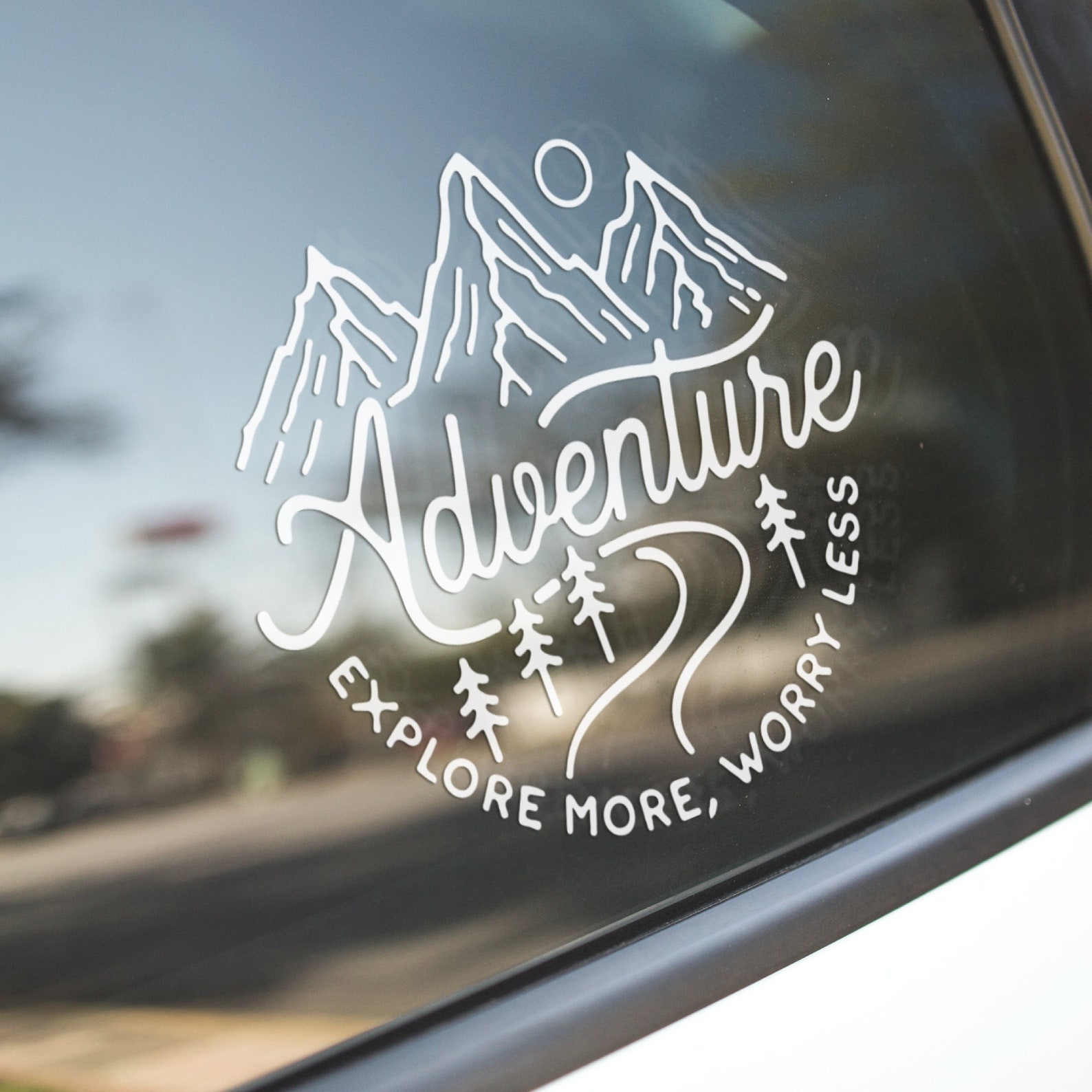 Adventure Sticker | Vinyl Decal | Laptop Sticker | Car Decal | Travel ...