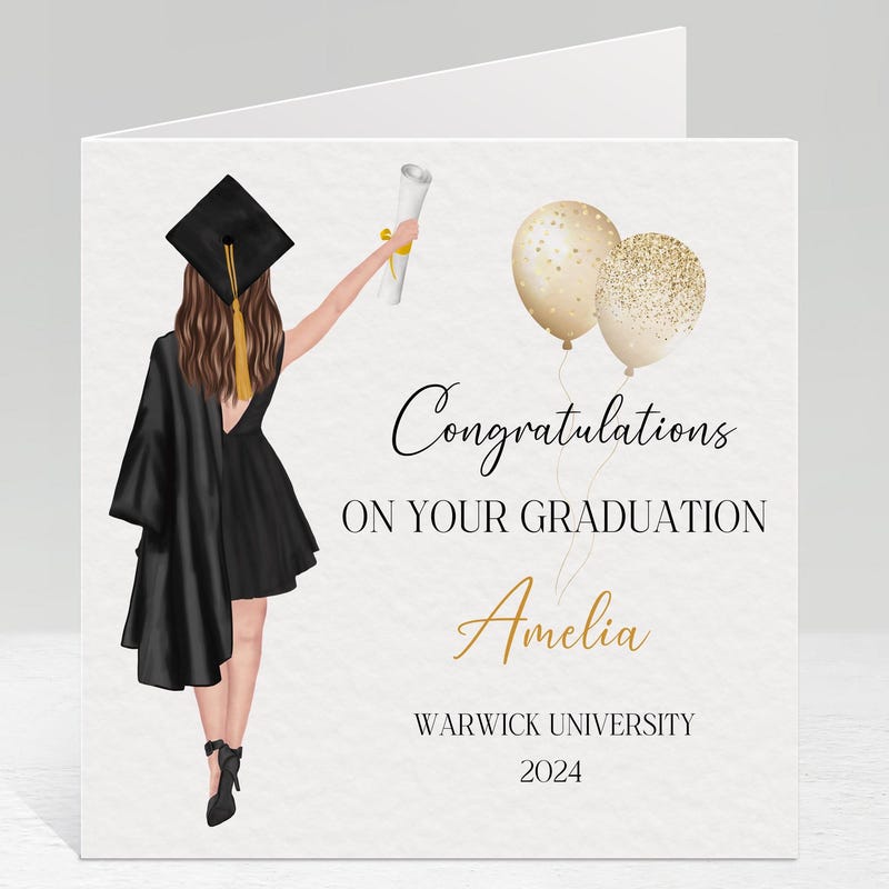 Graduation Cards for Her - Etsy