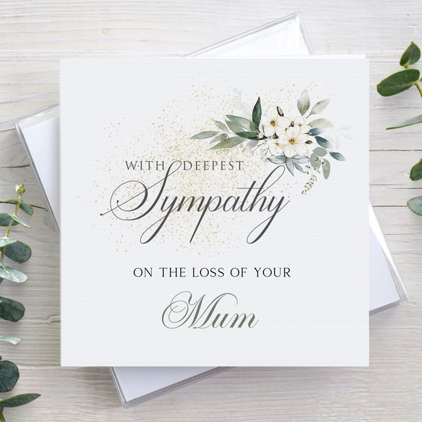 Personalised Dad Sympathy Card Etsy