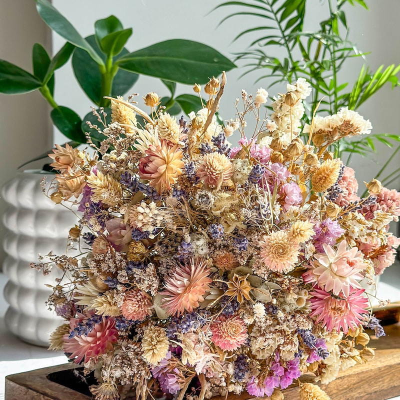 Straw Flowers - Etsy