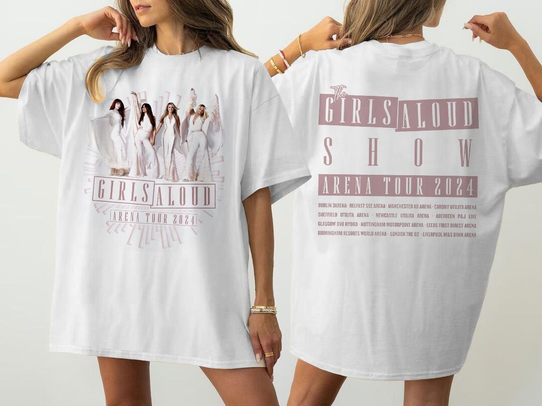 Girls Aloud Show Shirt, Girls Aloud Arena Tour 2024 Shirt, Cheryl Cole ...