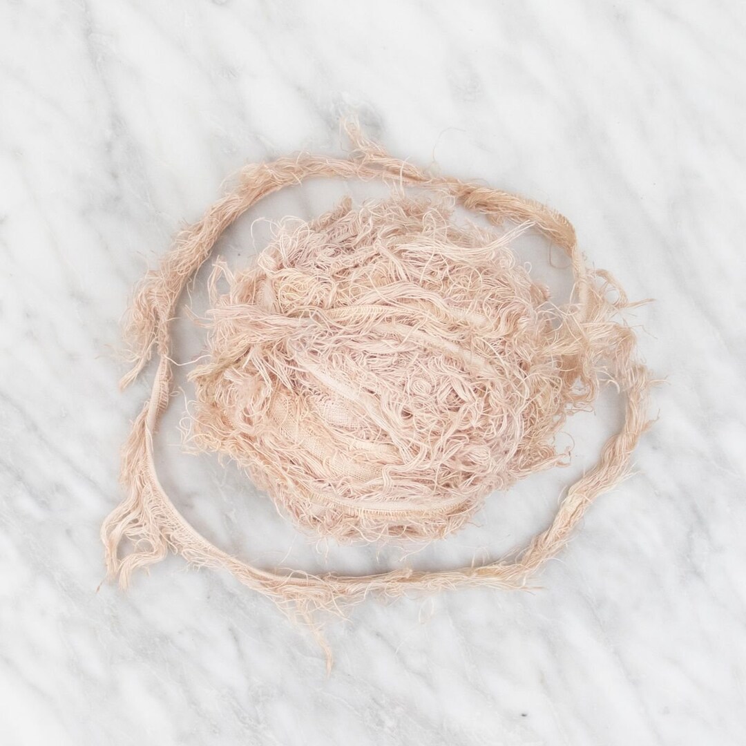 Linen Frizz Ribbon Bisque - Etsy