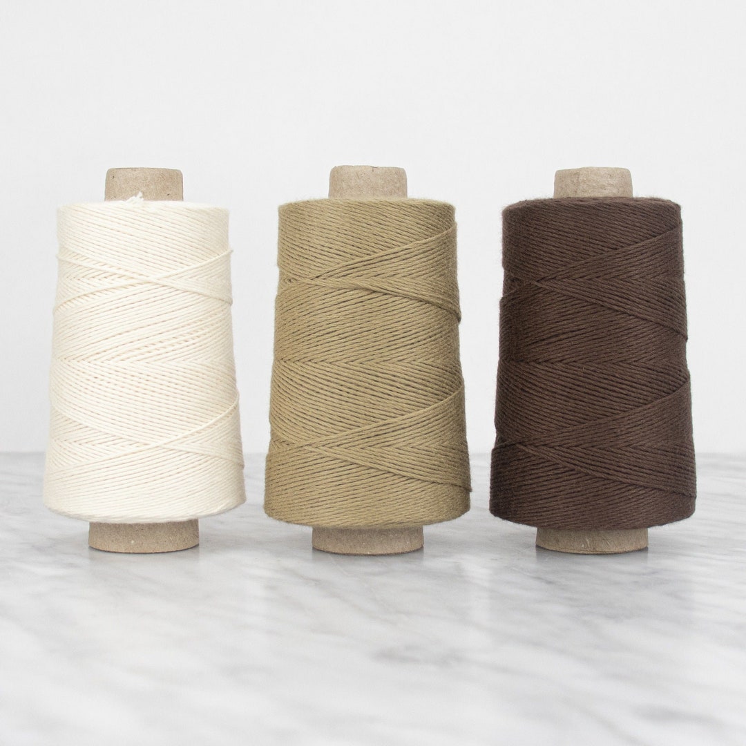 Cotton Warp Thread - Bundle Earth - Etsy UK