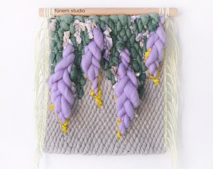 Weaving Tutorial Project Kit: "english Garden - Wisteria" - Wall ...