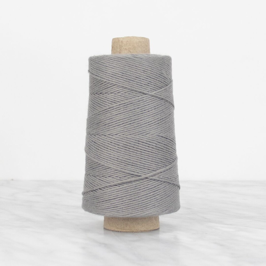 Cotton Warp Thread Silver Grey - Etsy