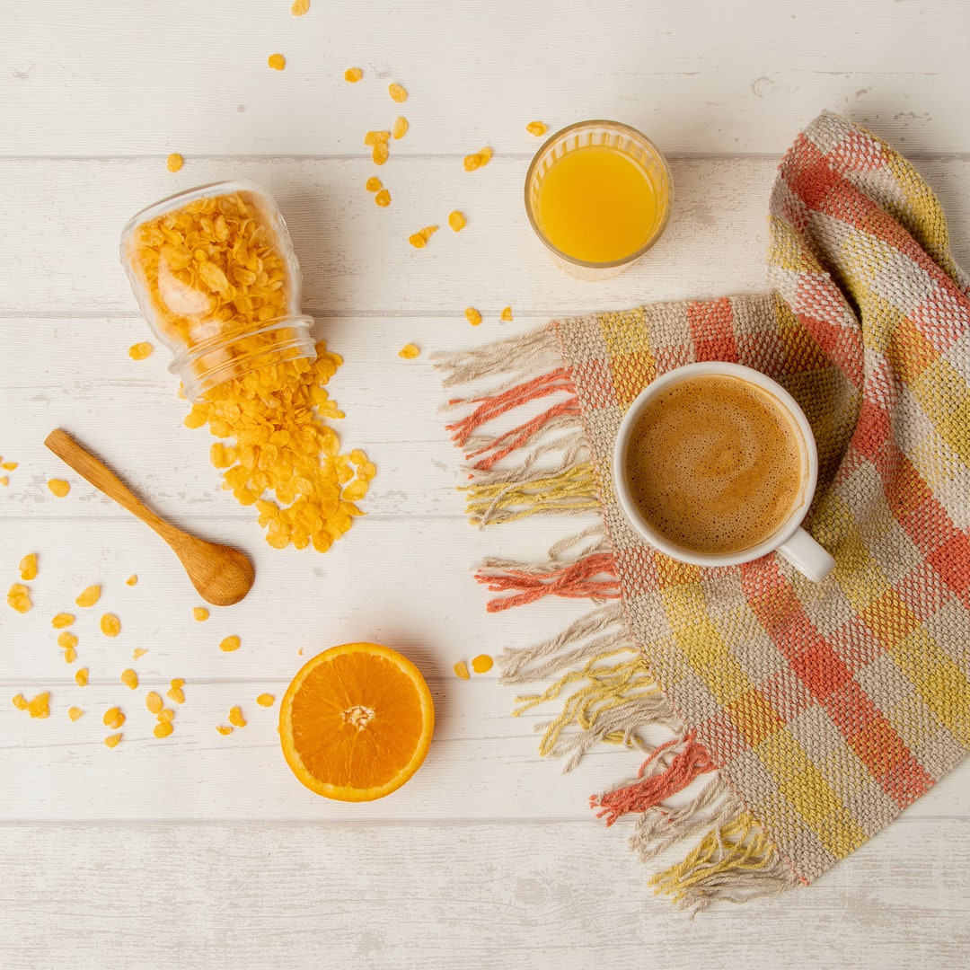 Handwoven Tea Towels Weaving DIY Tutorial Kit Pomegranate Colorway ...