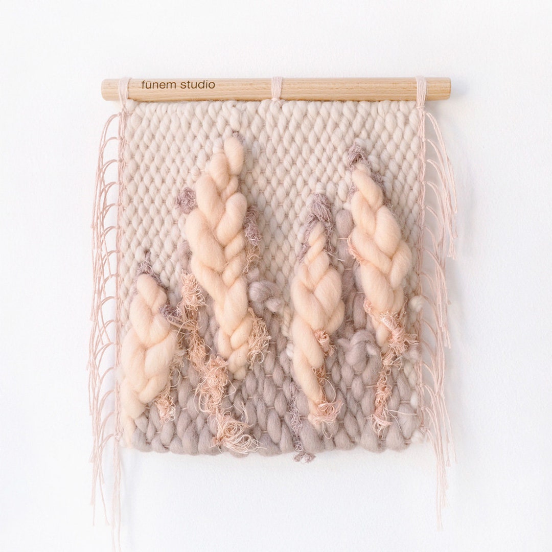 Weaving Tutorial Project Kit: english Garden Gladiolus Wall Hanging ...