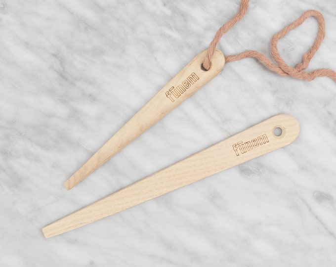 Handmade Wooden Weaving Needle - Etsy