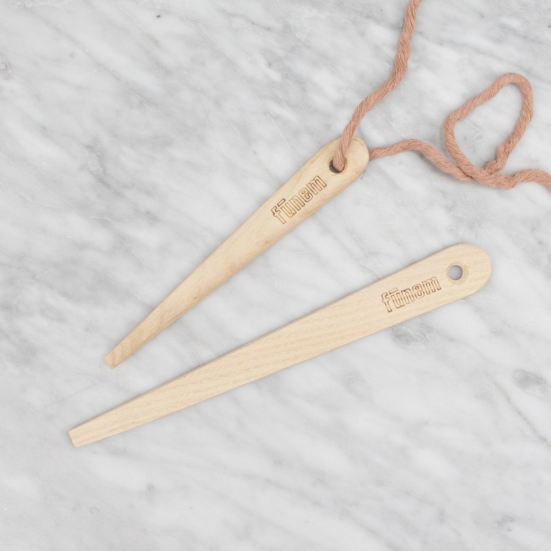 Handmade Wooden Weaving Needle | Etsy