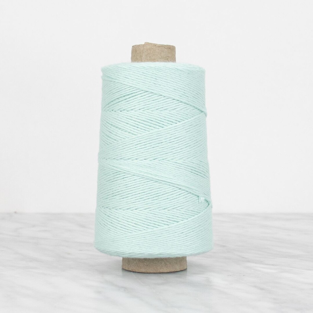 Cotton Warp Thread Mint - Etsy