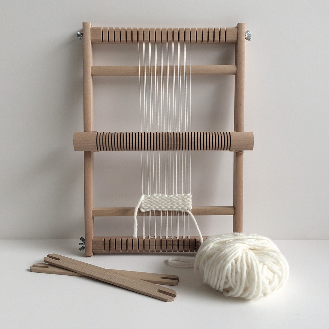 Small Weaving Loom 75 Inch / 19 Cm With Heddle Bar and - Etsy