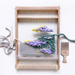 Weaving Tutorial Project Kit: "english Garden - Wisteria" - Wall ...