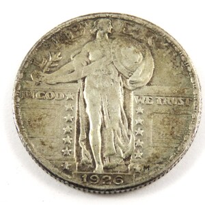 U.S. 1926 Standing Liberty Silver Quarter. - Etsy