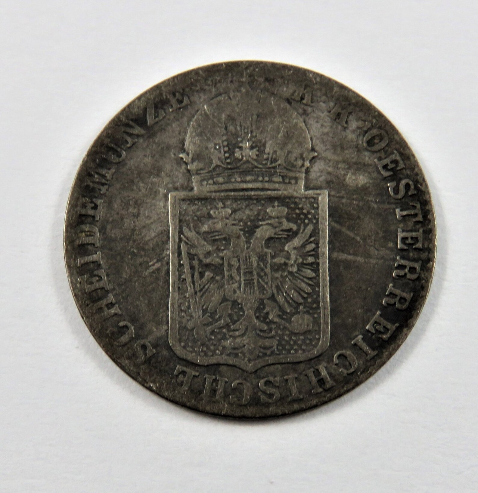 Austria 1849 C Silver 6 Kreuzer Coin. - Etsy