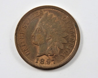 Indian Head One Cent - Etsy