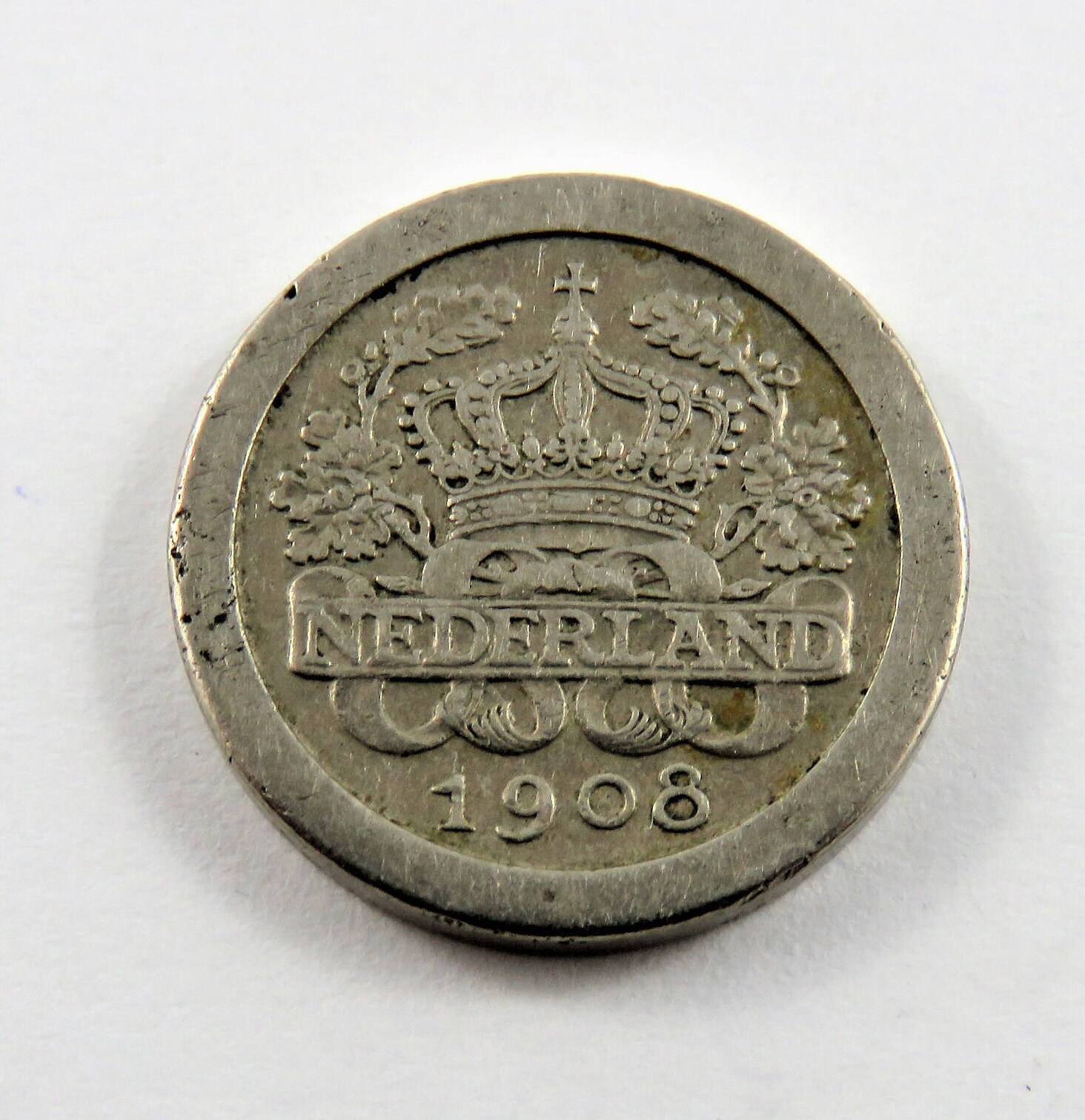 Netherlands 1908 5 Cents Coin. - Etsy Singapore