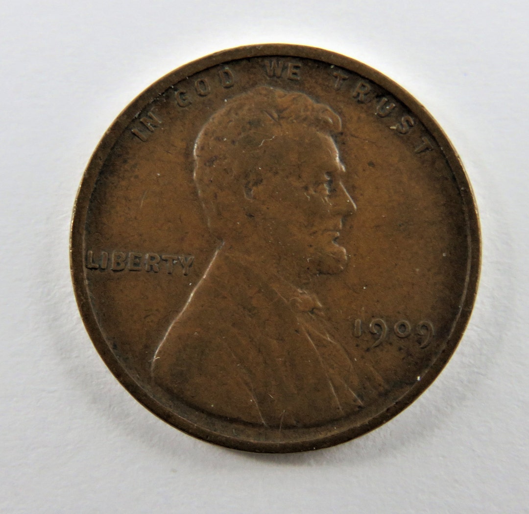 U.S. 1909 Lincoln One Cent Coin. - Etsy