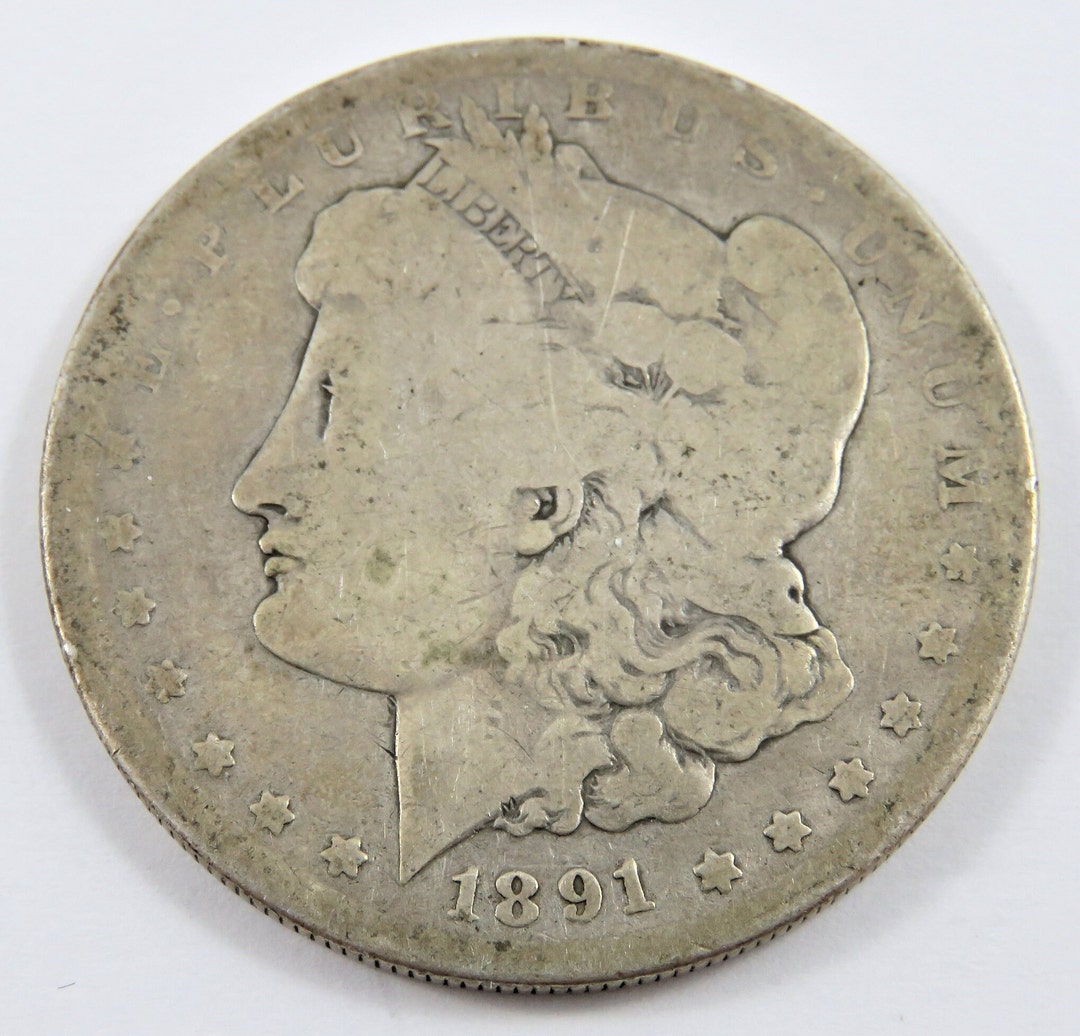 U.S. 1891 S Morgan Silver Dollar Coin. - Etsy