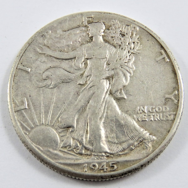1945 Silver Dollar - Etsy