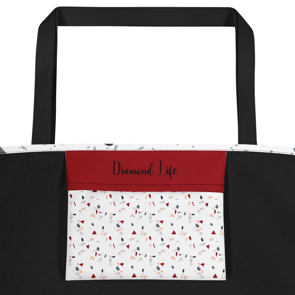 Delta Sigma Theta Large Beach Bag - Etsy