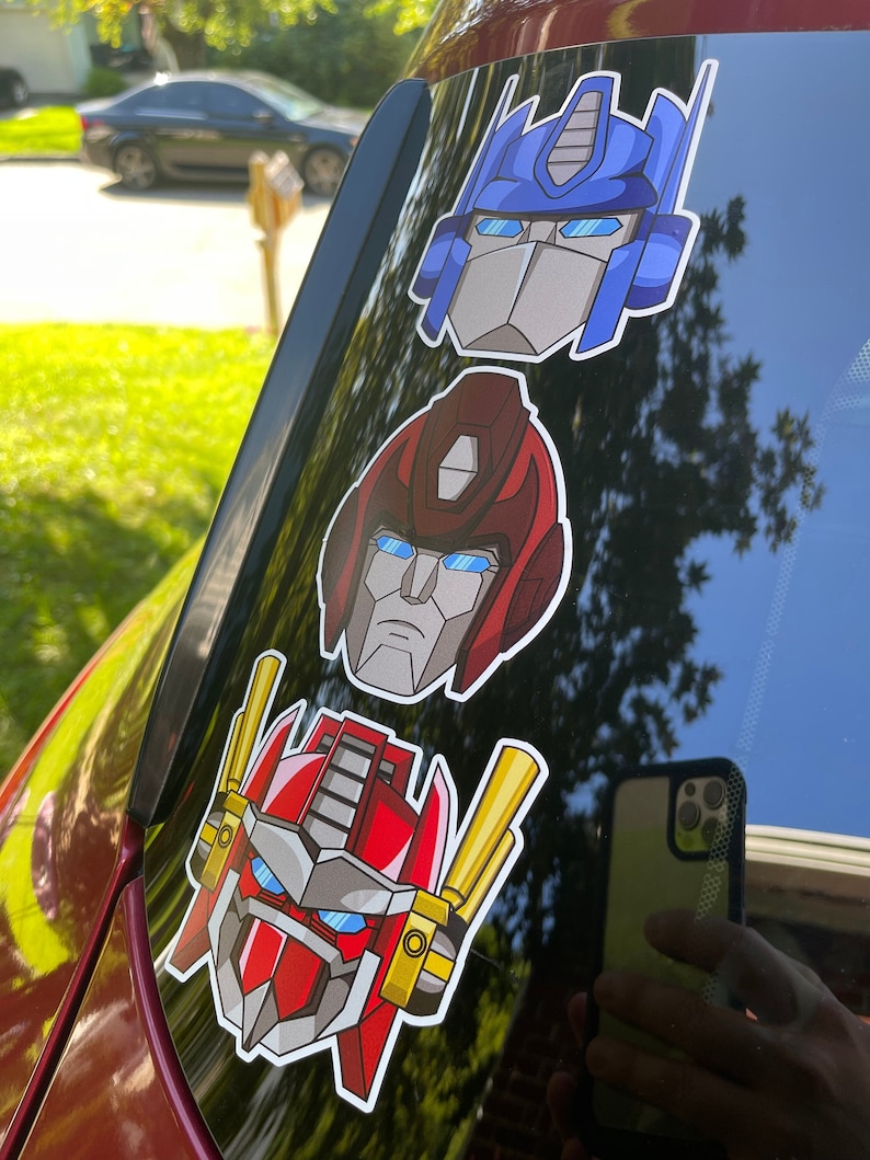 Transformers Autobot Leader Stickers - Etsy