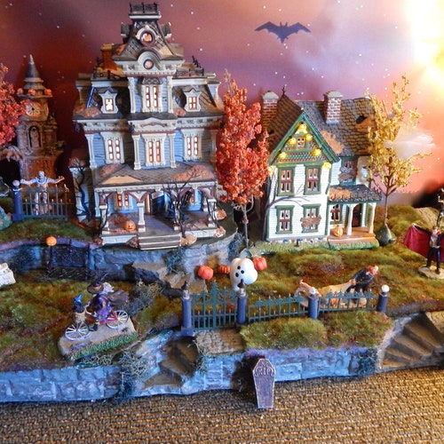 Halloween Village Display Base | Etsy