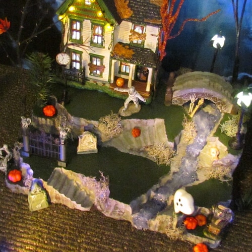 Halloween Village Display Base - Etsy