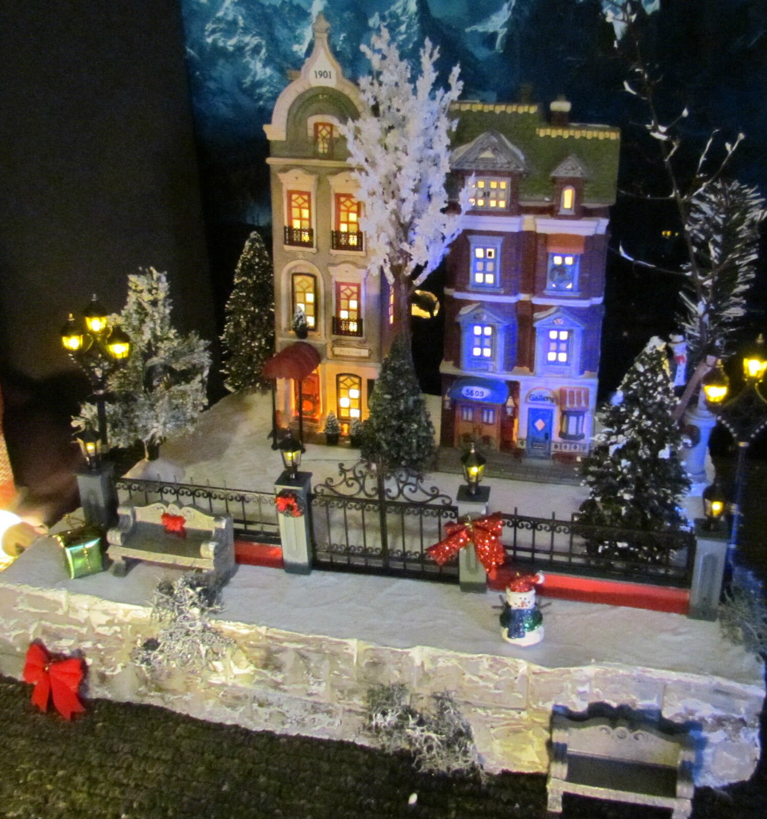 Field Christmas Village Display Base ONLY Add-on or RISER - Etsy