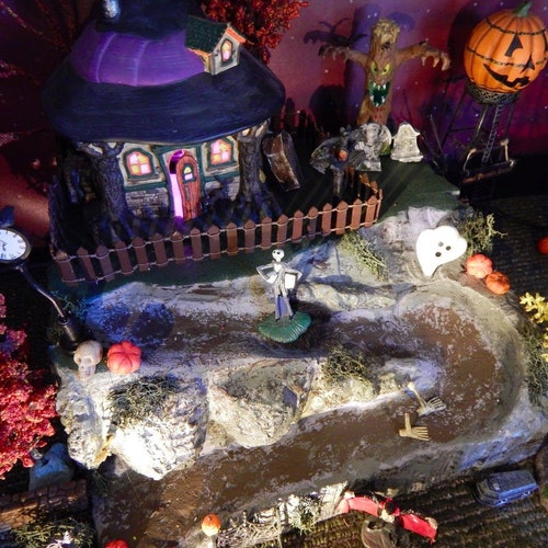 Halloween Village Display Base | Etsy