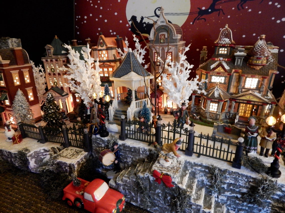 3pc 42 Christmas DISPLAY for Dept. 56 Dickens Snow | Etsy