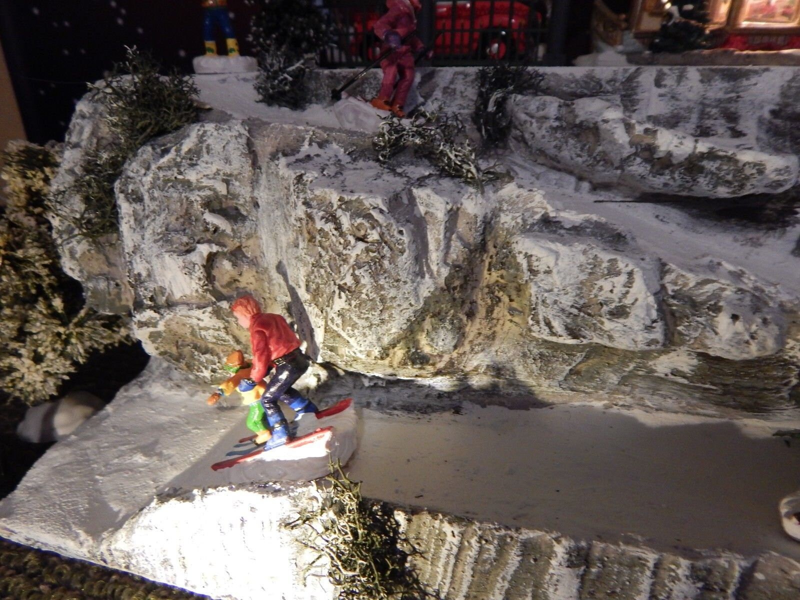 Ski Slope VILLAGE DISPLAY BASE Snow Christmas for Department - Etsy