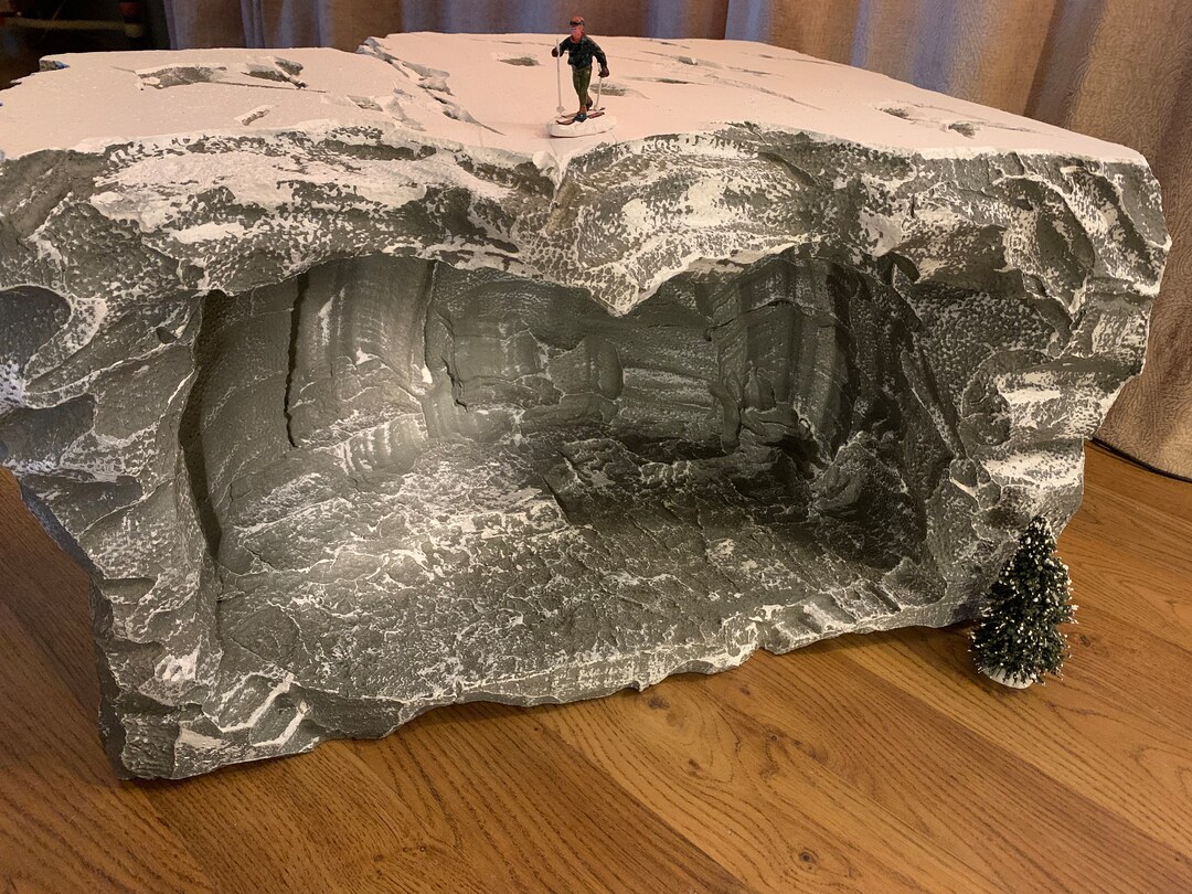 HUGE "mega Series" Christmas SNOWY CAVE or Nativity Angel Platform ...