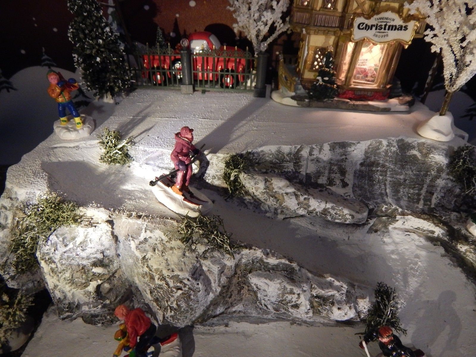 Ski Slope VILLAGE DISPLAY BASE Snow Christmas for Department - Etsy