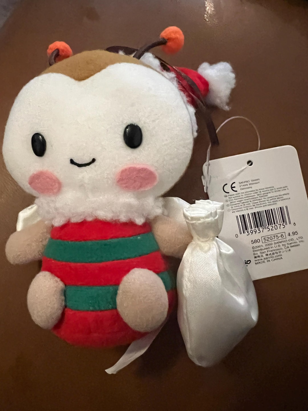 HTF Sanrio Vintage Sweet Coron Bee Christmas Plush Decoration Toy Vtg ...