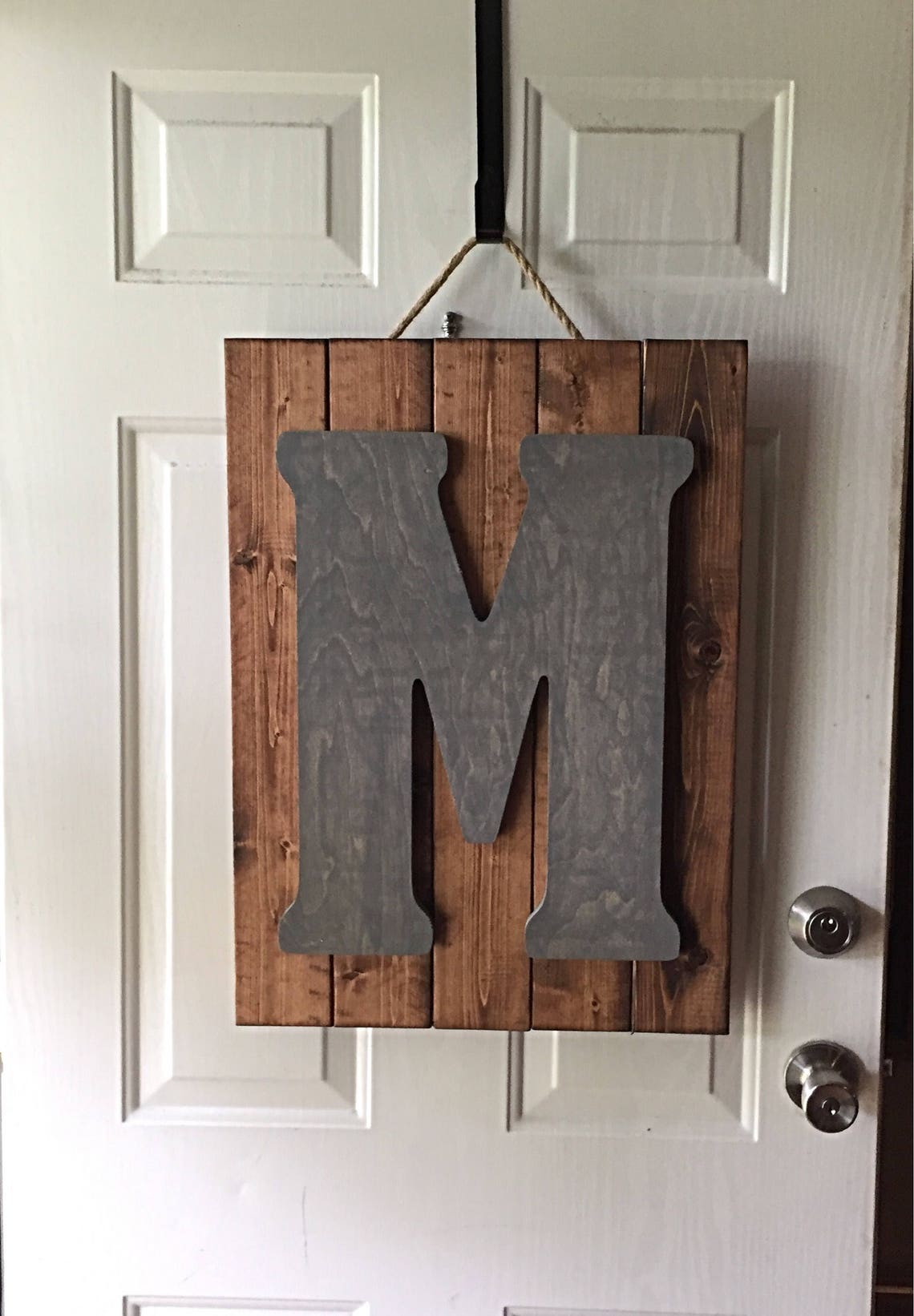 Rustic Wedding Gift Idea Front Door Decor Rustic Wedding | Etsy