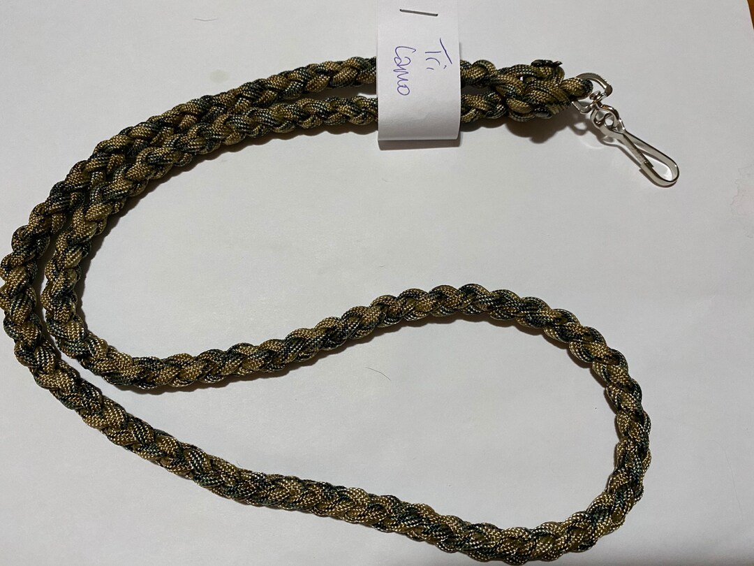 Tri-color Camo Paracord Lanyard - Etsy