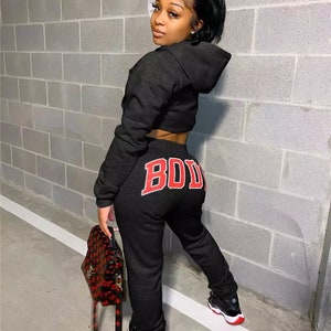 Women Fall Midriff Jogging Suits - Etsy