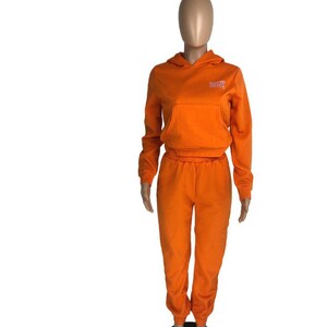 Women Fall Midriff Jogging Suits - Etsy