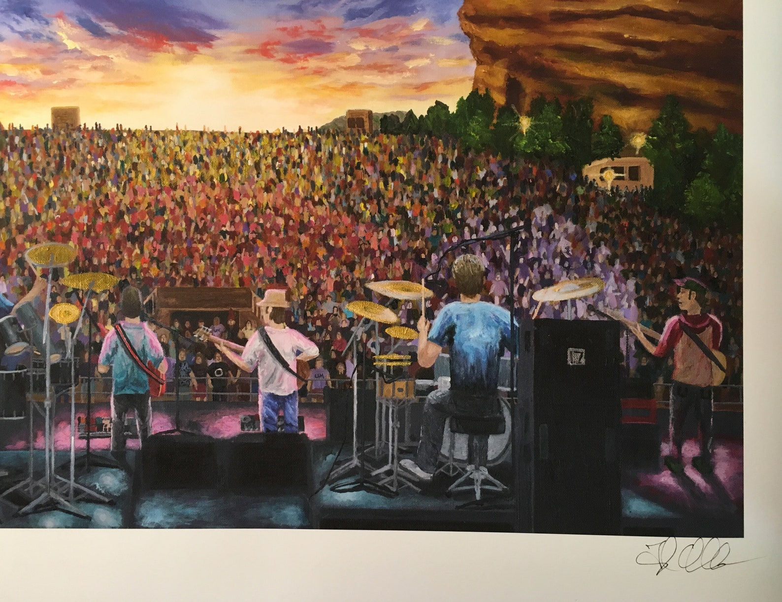 Red Rocks Amphitheater Fine Art Print - Etsy